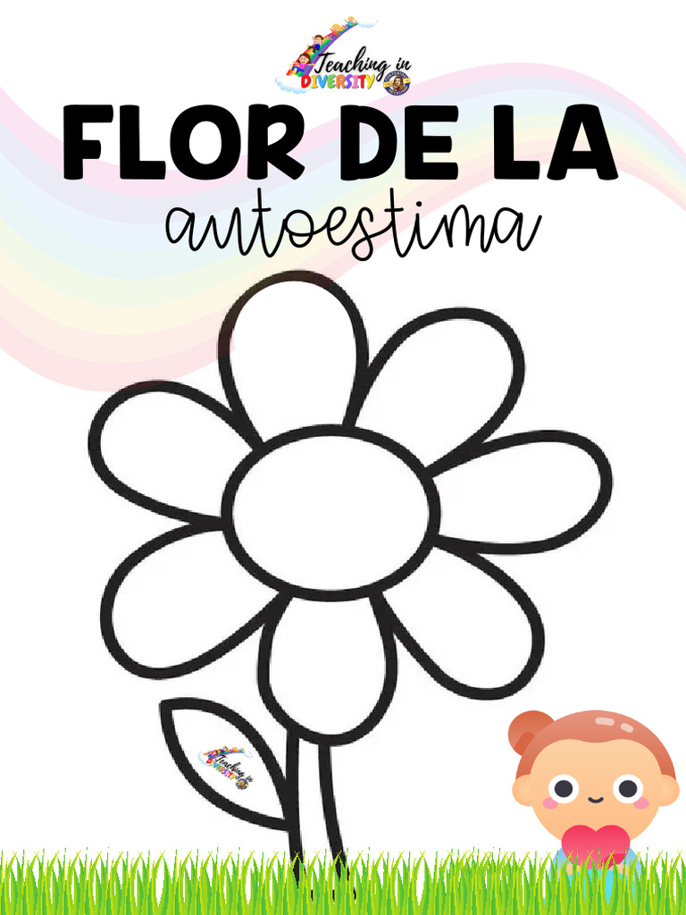 FLOR DE LA AUTOESTIMA @teachingindiversity | PDF