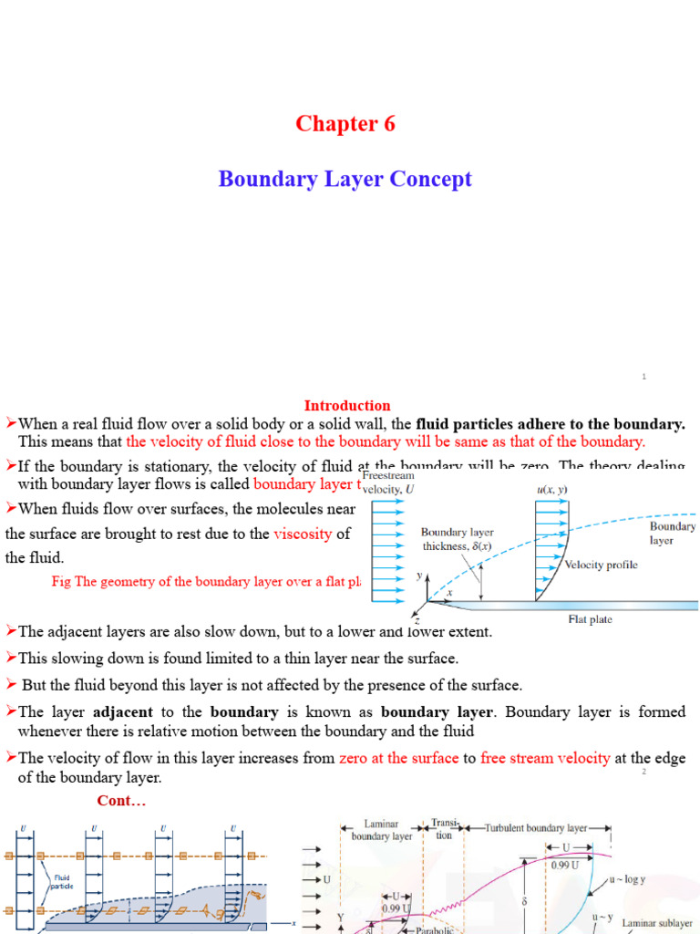 Chapter 6 Fluid | PDF | Boundary Layer | Fluid Dynamics