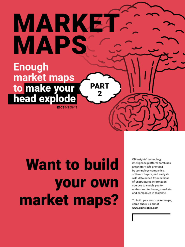 CB Insights - Book of Market Maps 2023 | PDF