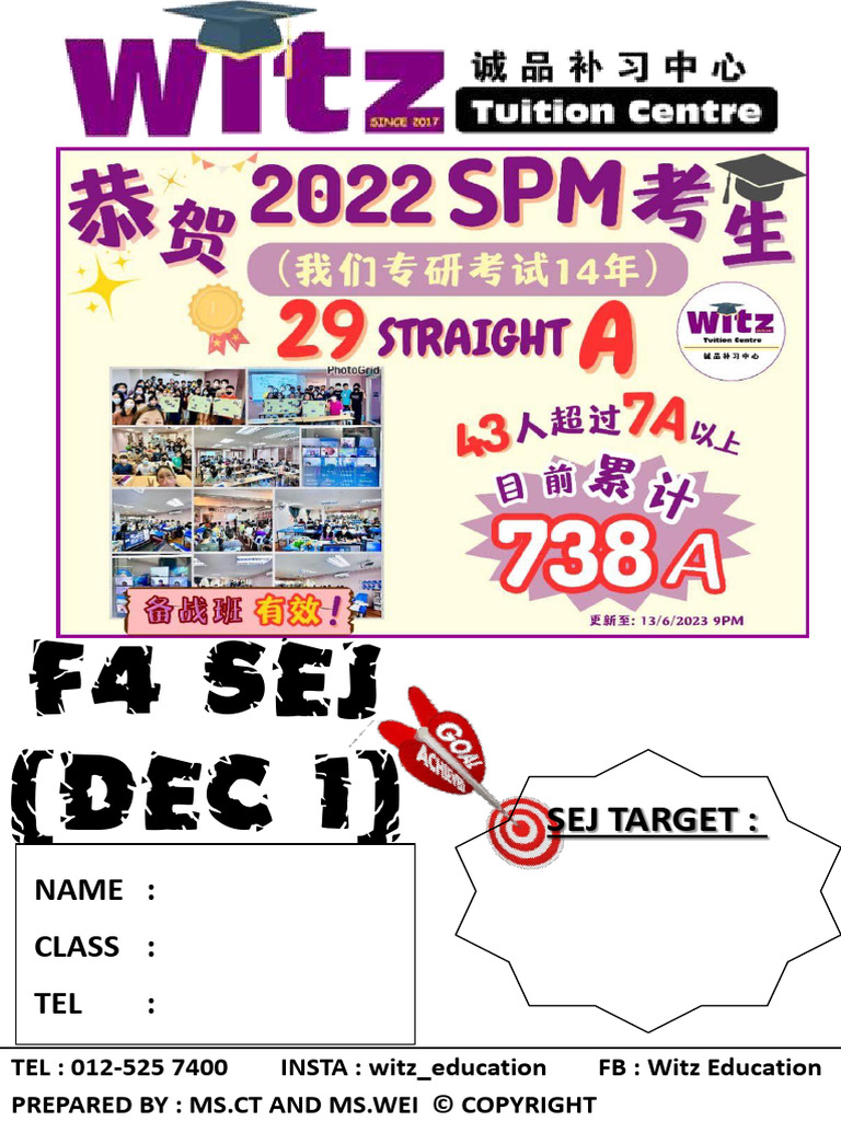 F4 End Year 2023 Sej | PDF