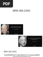 Spin Selling | PDF