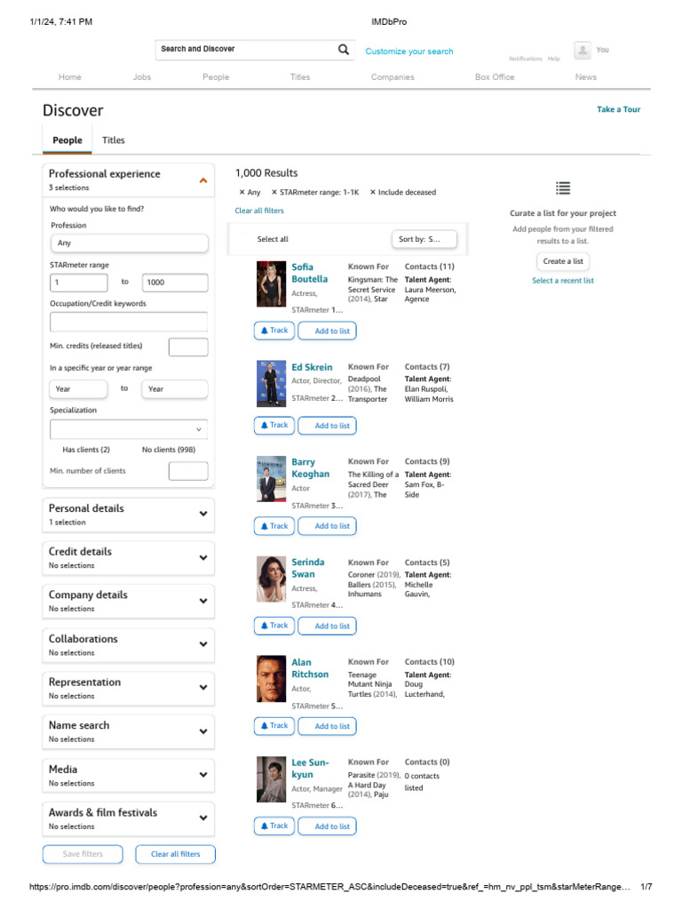 IMDbPro STARmeter Insights | PDF