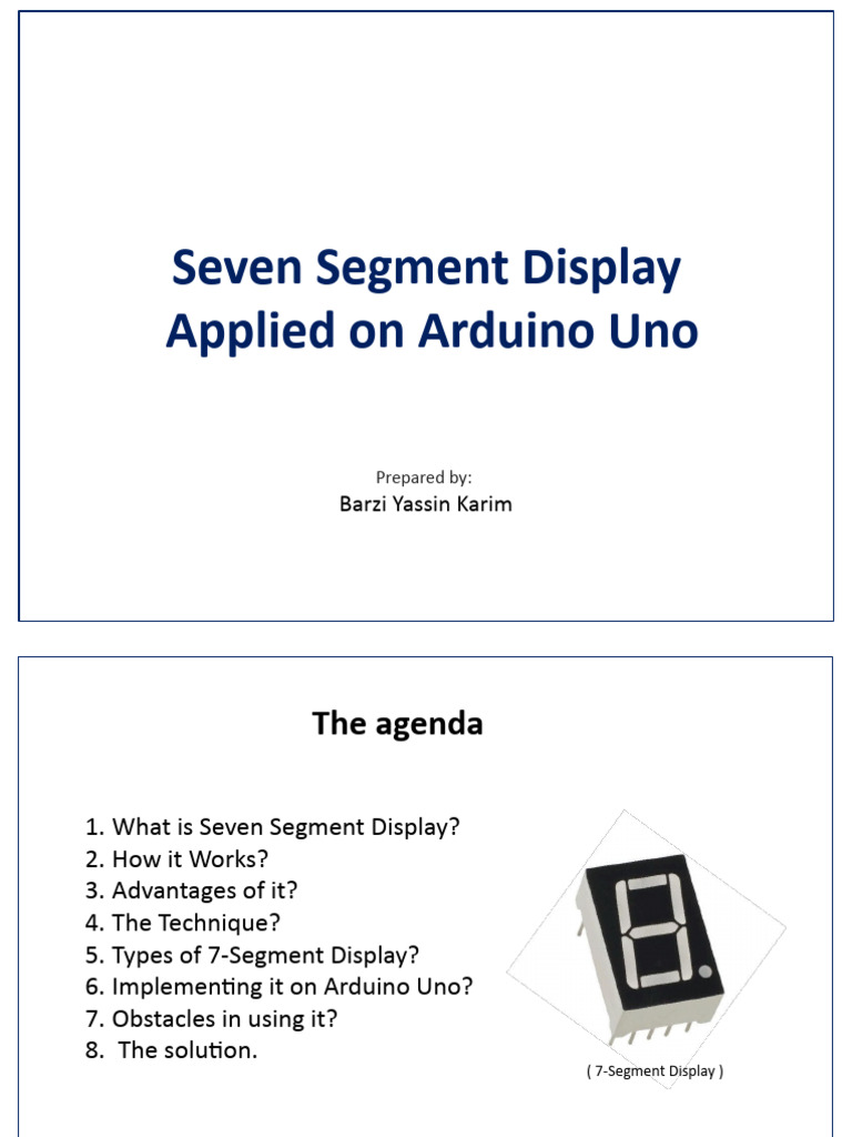 Seven Segment Display | PDF