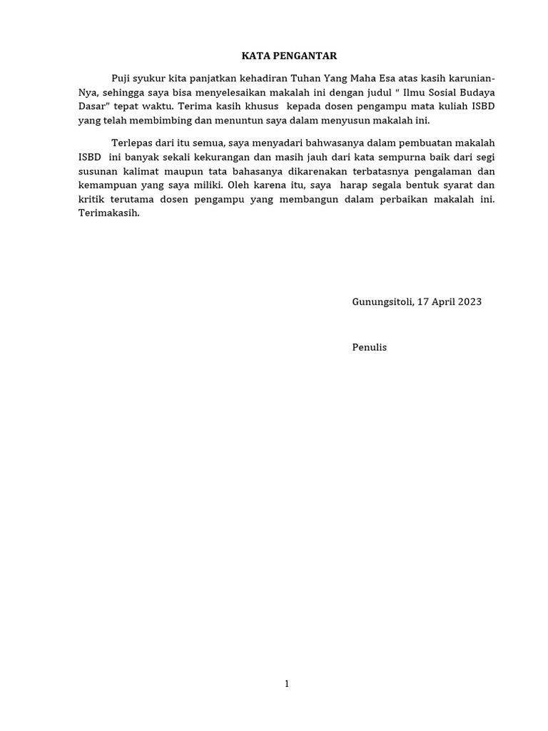 CBR ISBD Yang Benar-1 | PDF | Sains & Matematika