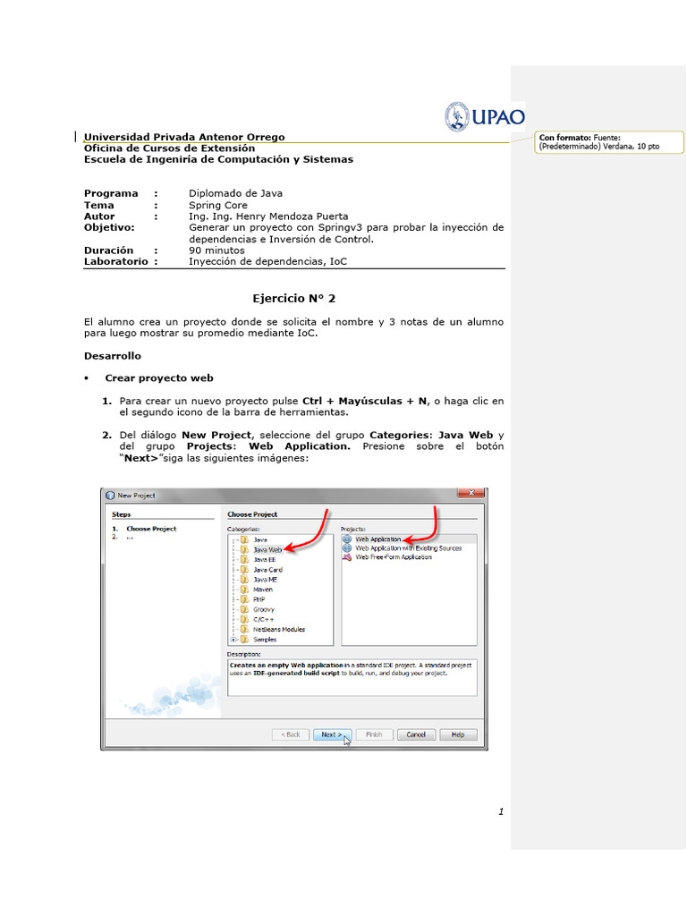 Ejercicio 02 Spring | PDF | Tecnologías de la información | Ingeniería Informática