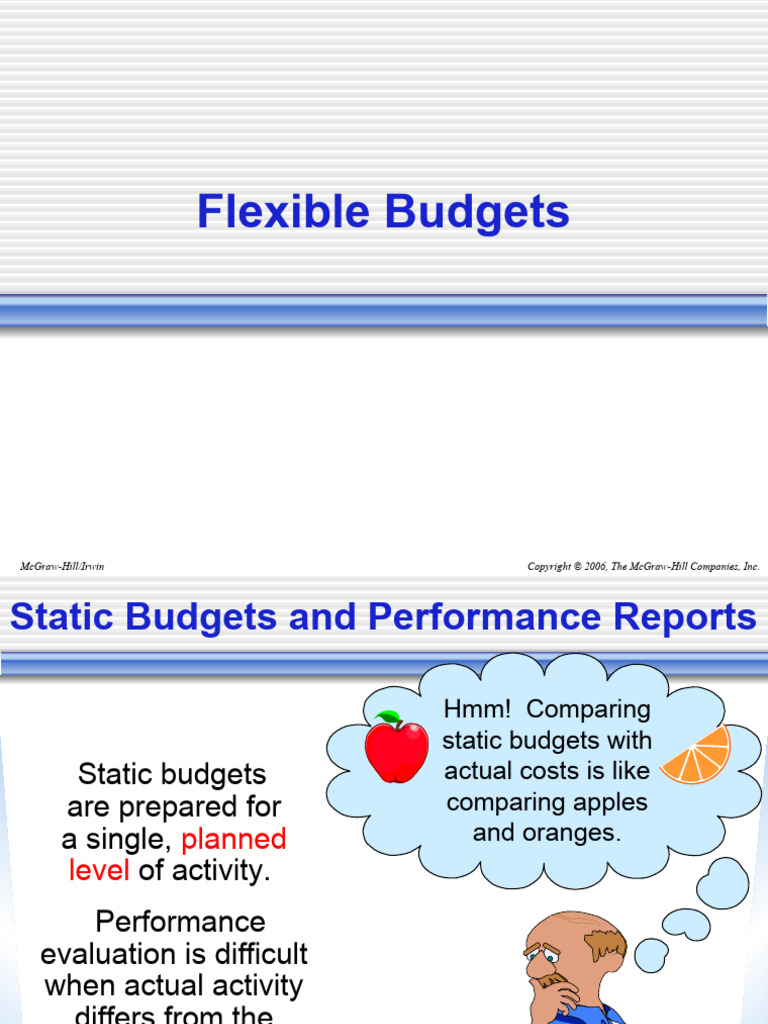 Flexible and Static Budget | PDF | Cost Accounting | Cost