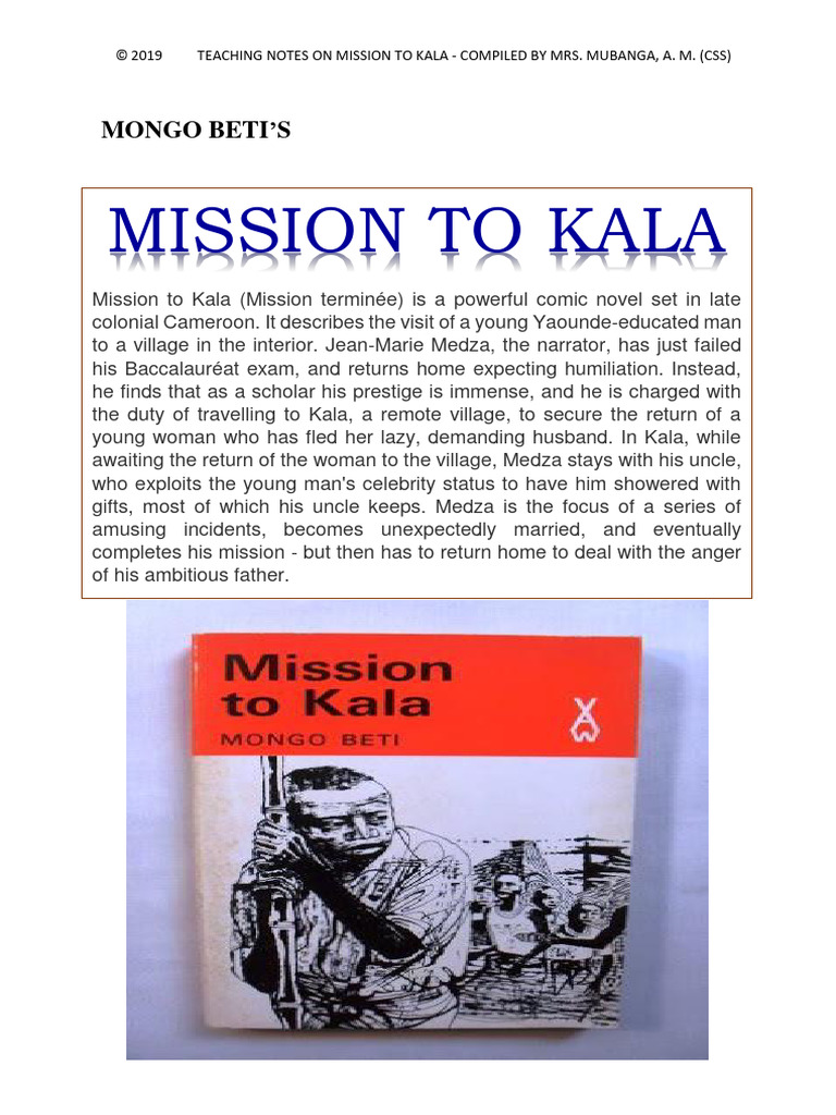 Mission To Kala Notes | PDF