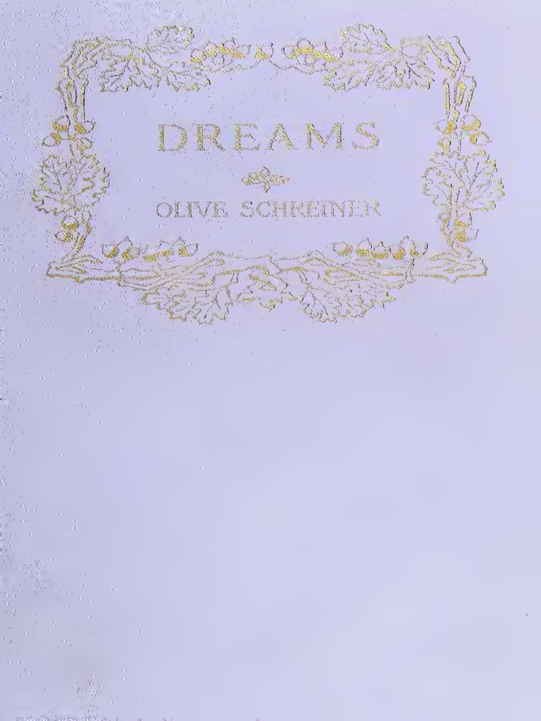 Dreams | PDF