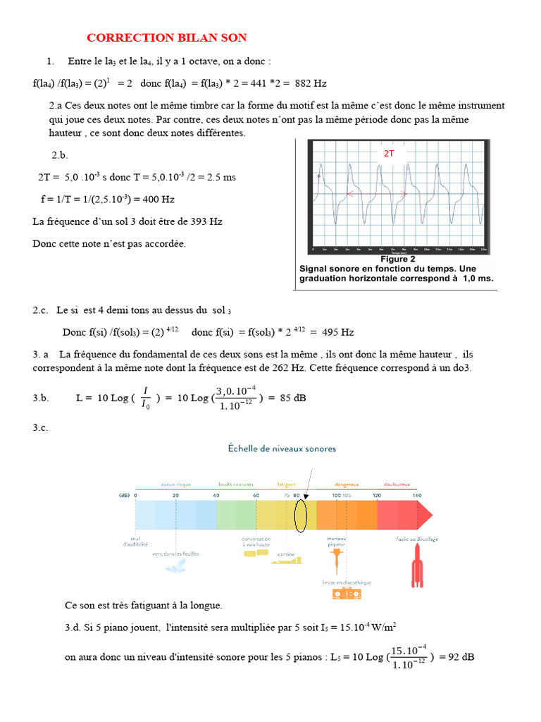 Exo Bilan Correction 2 | PDF