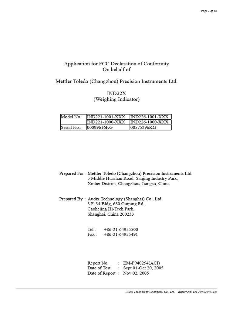 FCC Declaration | PDF | Antenna (Radio) | Information And Communications Technology