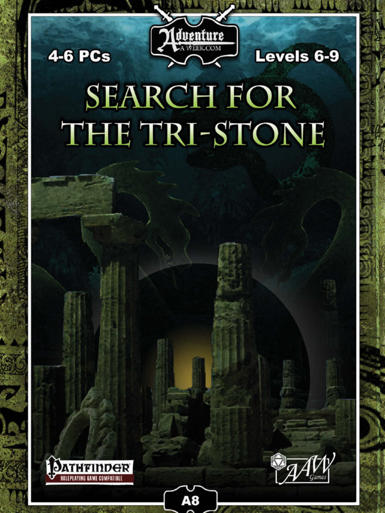 A08 Search For The Tri-Stone Adventure | PDF | Runes
