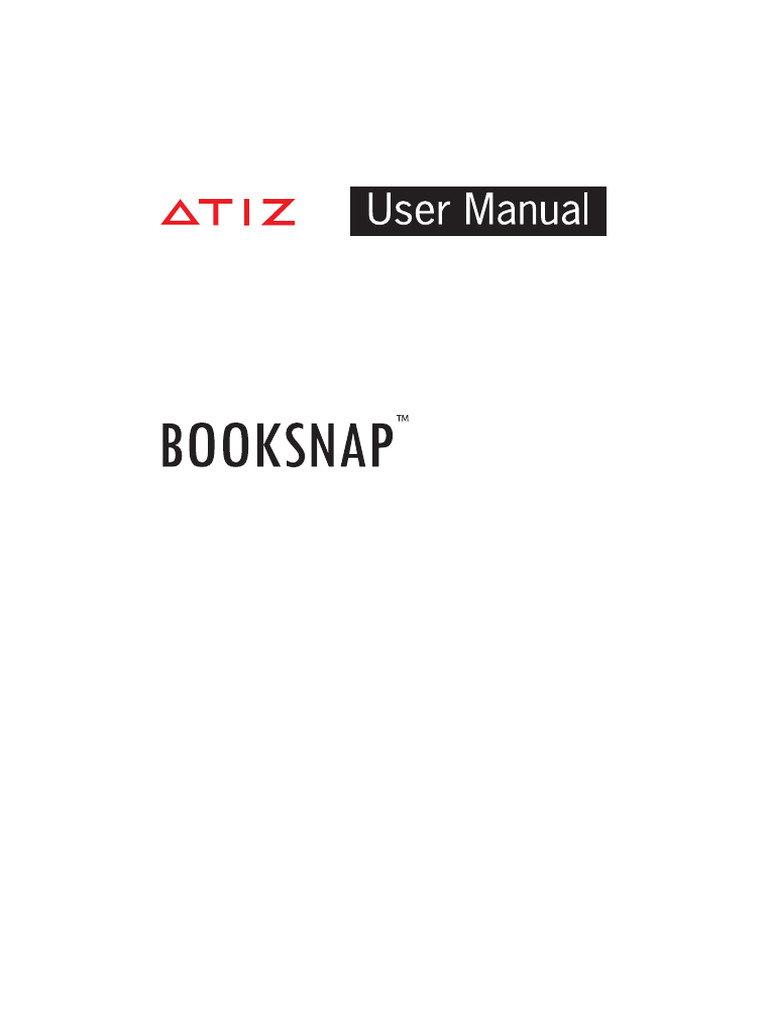 BookSnap UserManual | PDF