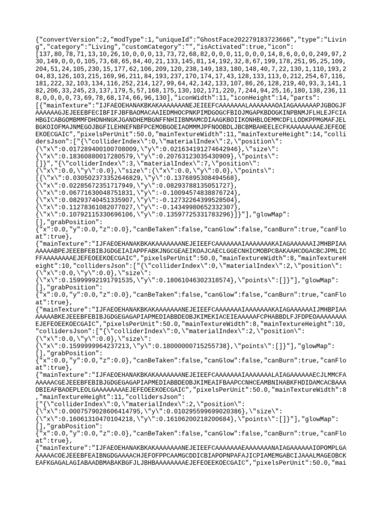 GhostFace Melmod | PDF