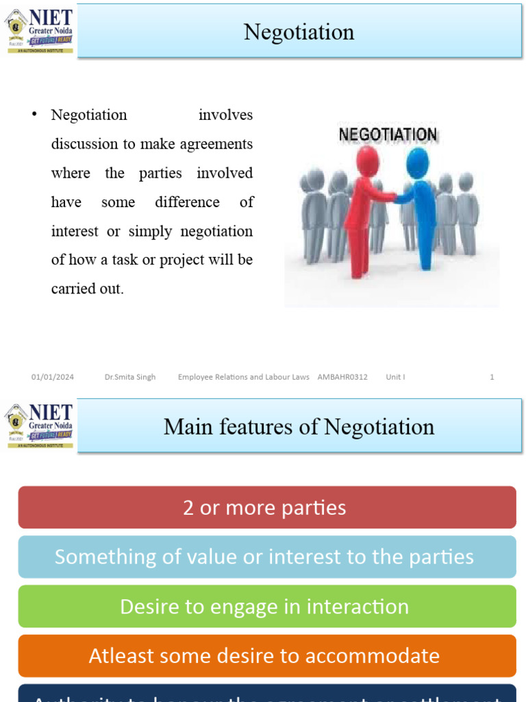 Negotiation & Conflict Management | PDF | Negotiation | Conflict Resolution