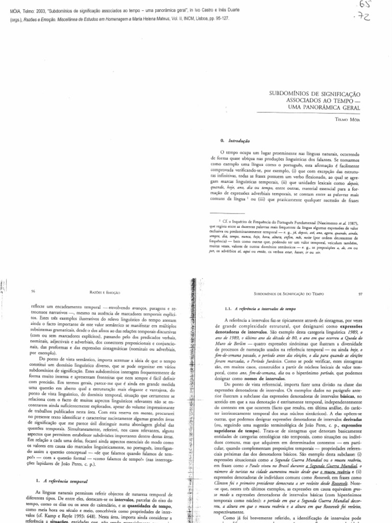 Subdominios de Significacao Associados Ao Tempo | PDF Subdominios de Significacao Associados Ao Tempo | PDF
