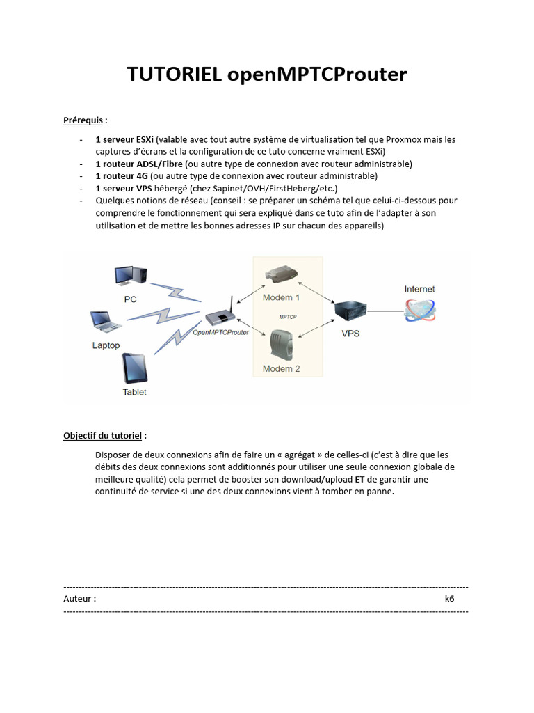 TUTORIEL openMPTCProuter | PDF