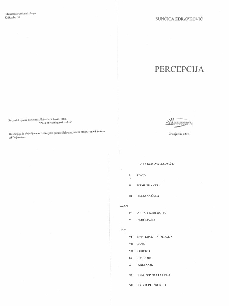 Percepcija | PDF