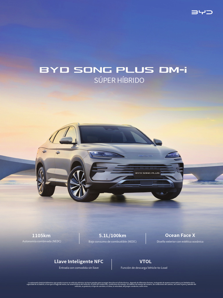 Byd Song Plus Dmi GS Es MX | PDF | Airbag | Vehículo de motor