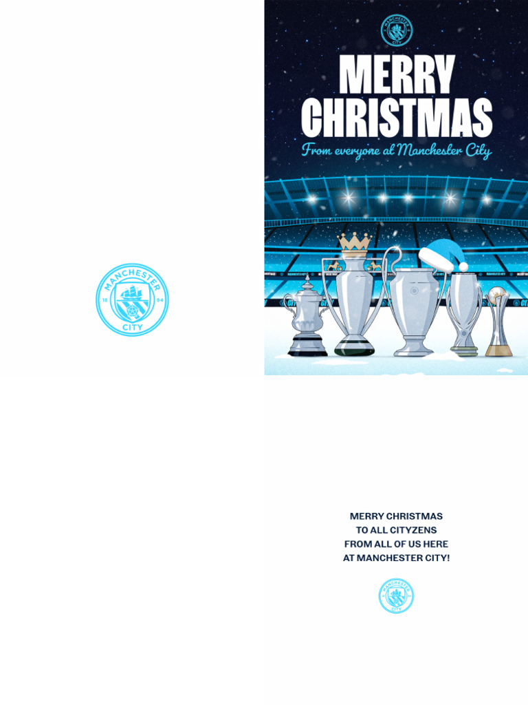 Man City Christmas Card2023 | PDF
