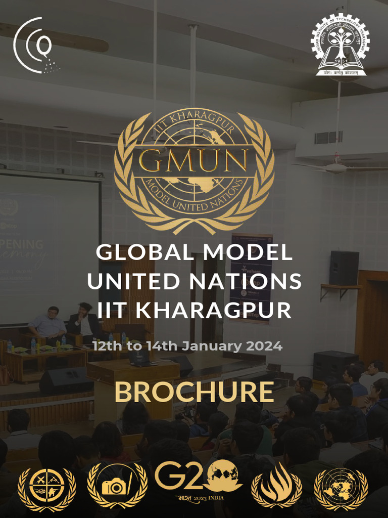 GMUN Brochure For Endorsement | PDF | Expert | Negotiation