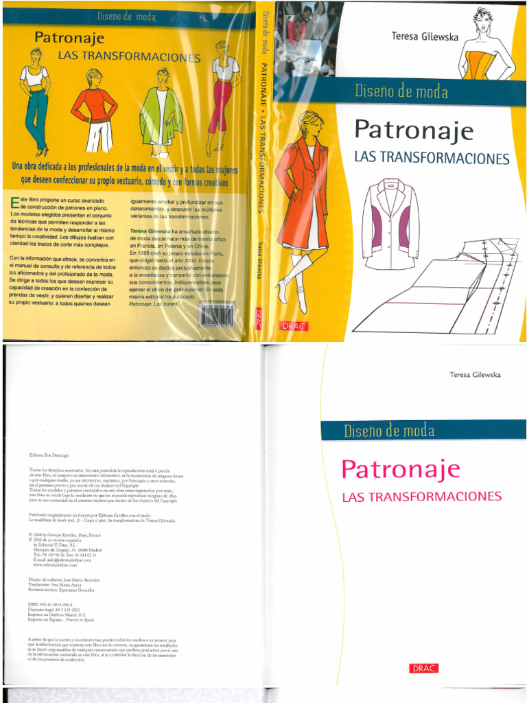 Patronaje. Las Transformaciones - Teresa Gilewska | PDF