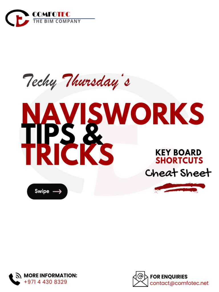 Navisworks Cheat Sheet 1703193921 | PDF | Keyboard Shortcut | System ...