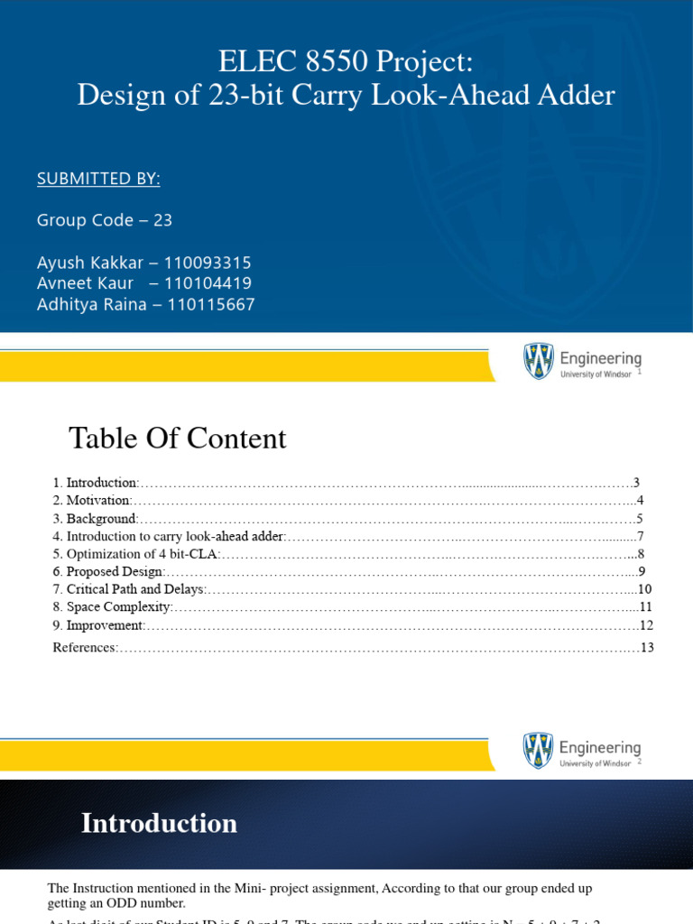 ELEC8550 Mini Project | PDF