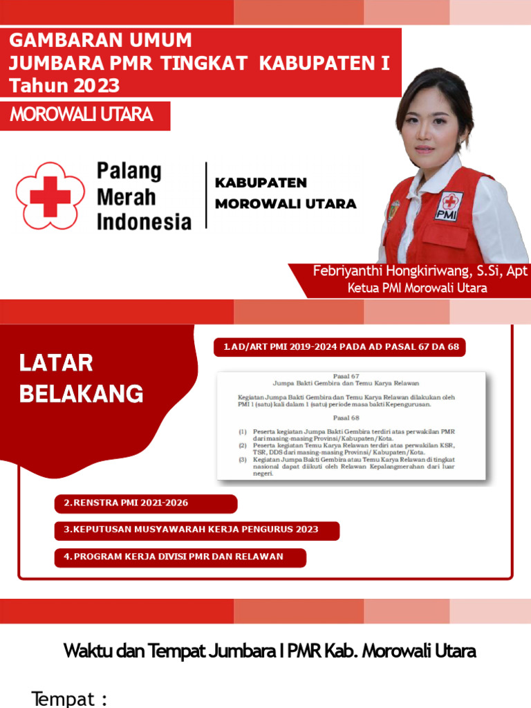 Jumbara PMR Morowali Utara 2023 | PDF