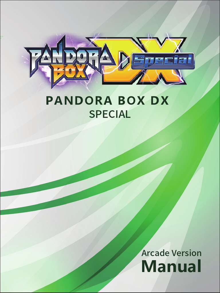 Manual - Pandora DX Special Arcade | PDF | Computer Monitor | Video ...
