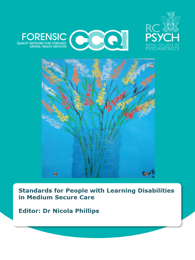 Standards For Learning Disability in Medium Secure Care - Final | PDF