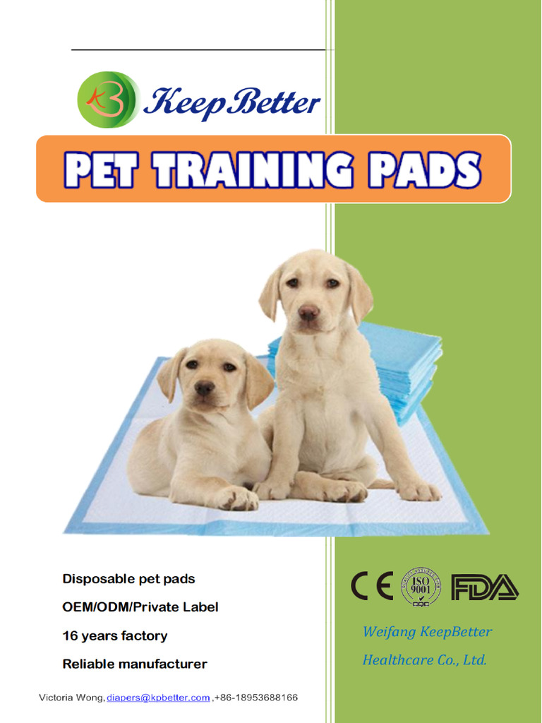 Catalog of Pet Training Pads | PDF