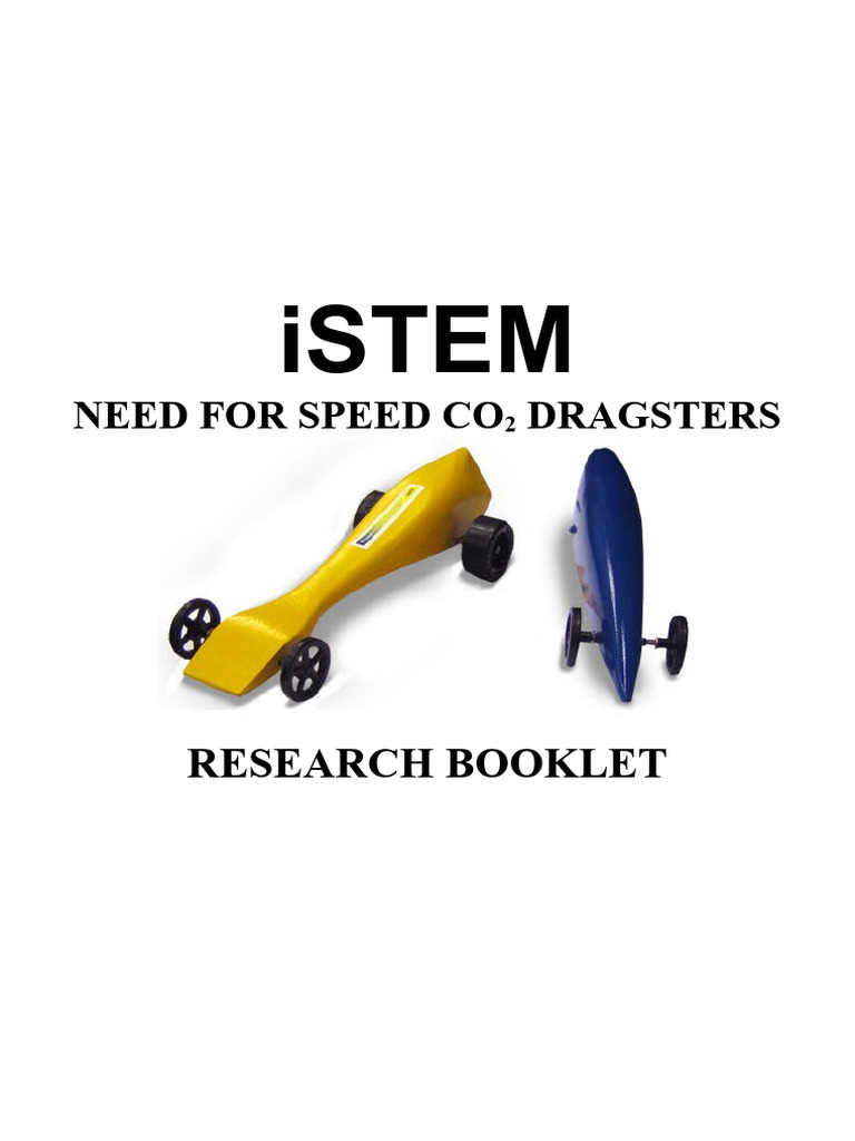 CO2 Dragster Design and Racing Guide | PDF | Friction | Wind Tunnel