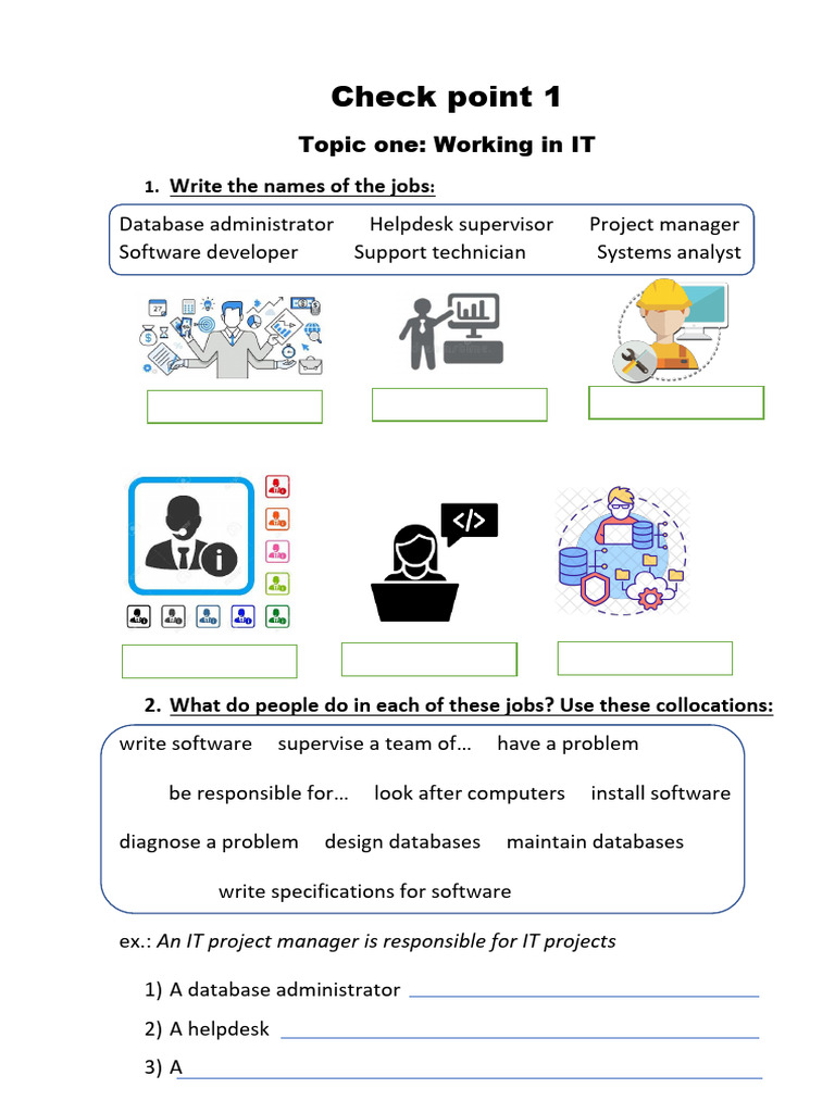 IT Jobs and Organizations Guide | PDF