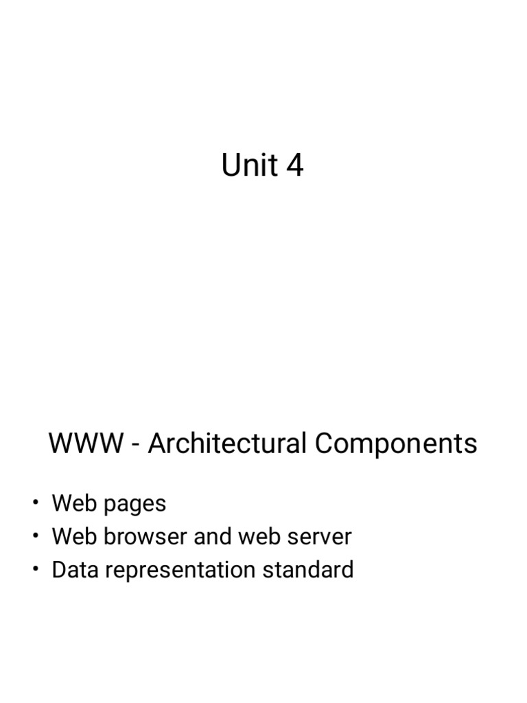 IPNWunit 4 | PDF | Networking | Internet & Web