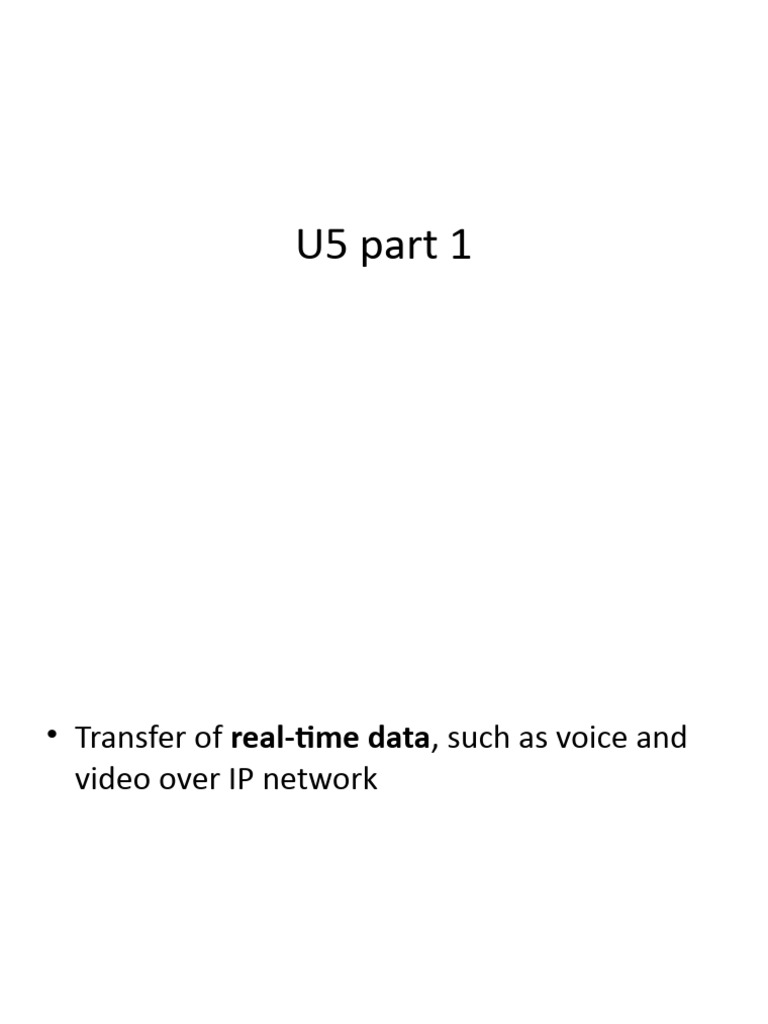 IPNWunit 5 Part 1 | PDF | Codec | Digital Audio