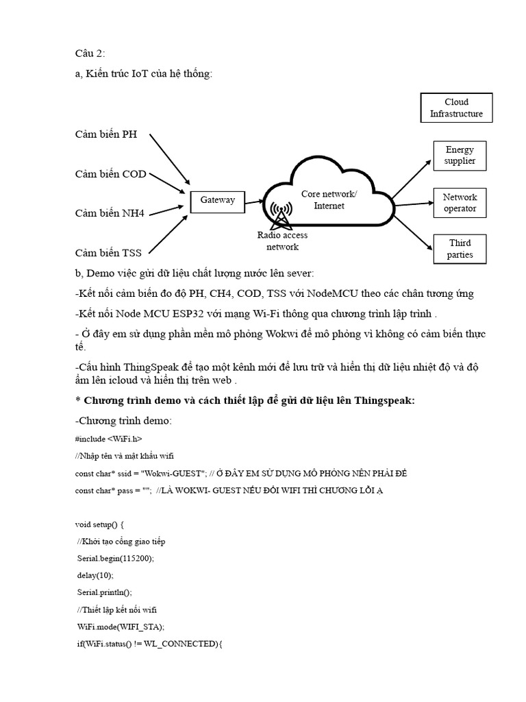 Câu 2 IoT | PDF
