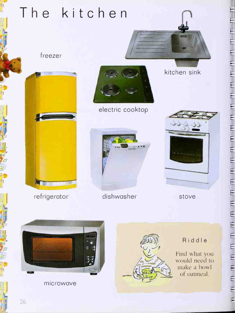 Kitchen Items and Riddles List | PDF | Home | Equipment