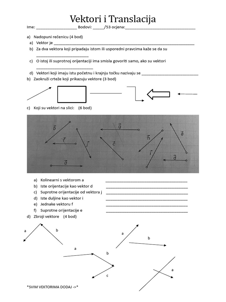 Vektori Matematika | PDF