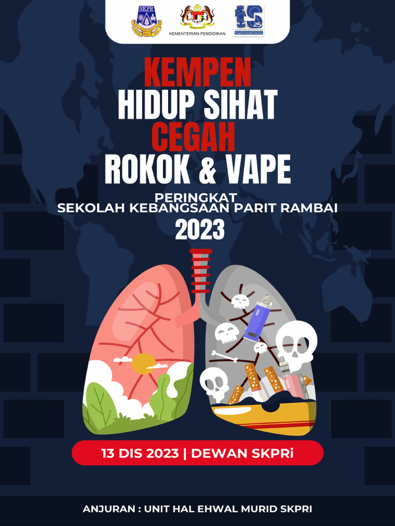 BUKU PROGRAM CEGAH ROKOK DAN VAPE SKPRi 2023 | PDF