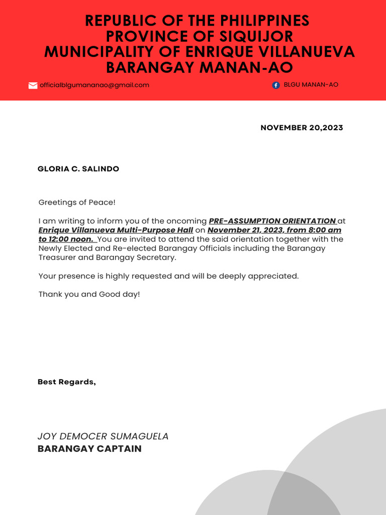 Call Letter | PDF