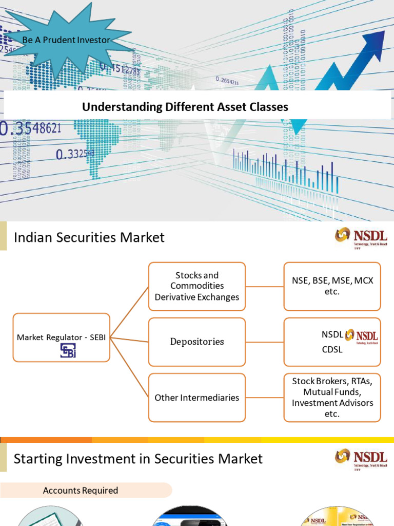 Presentation On Understanding Different Asset Classes | PDF