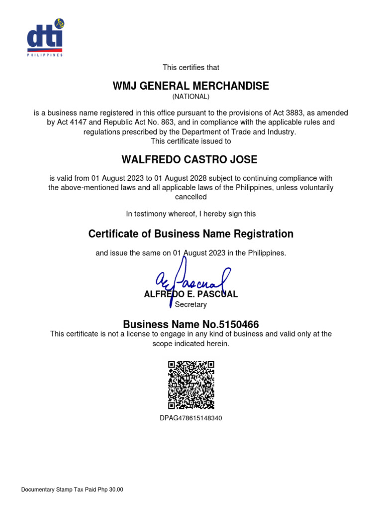 Dti 2023 WMJ | PDF