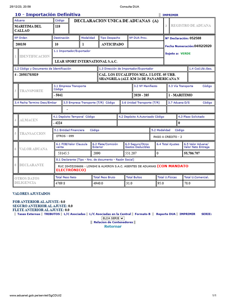 Sin Restriccion Formato A | PDF