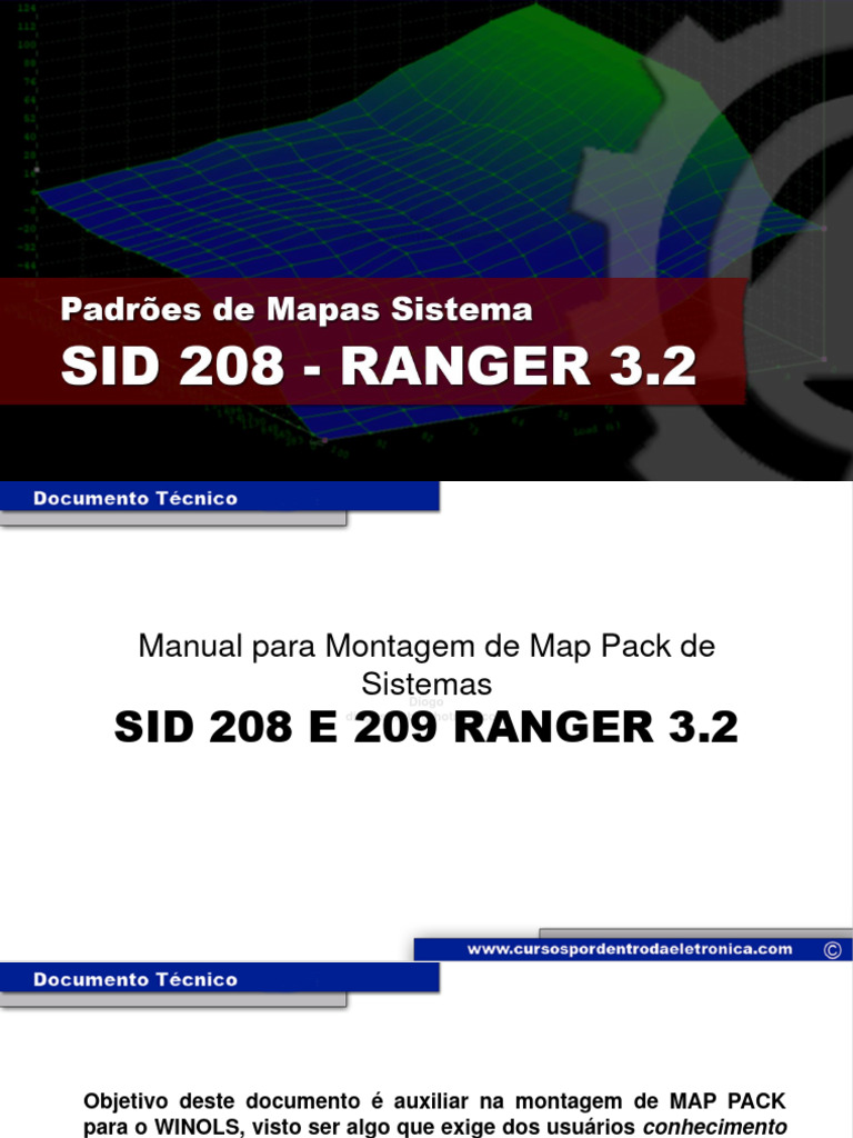 Padrões+mapas+siemens+sid+208+ranger+3 2+ | PDF | Rotação | Turbocompressor