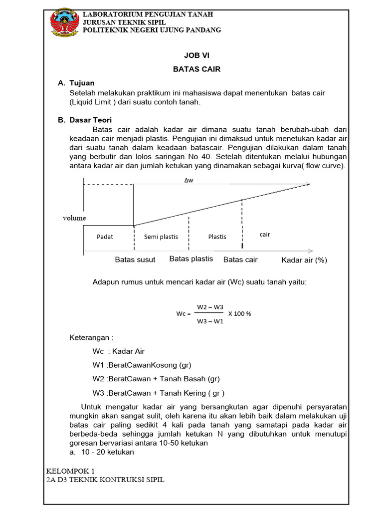 Job 6 Batas Cair | PDF