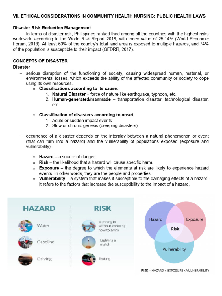 CHN DRRM Draft | PDF | Emergency Management | Hazards