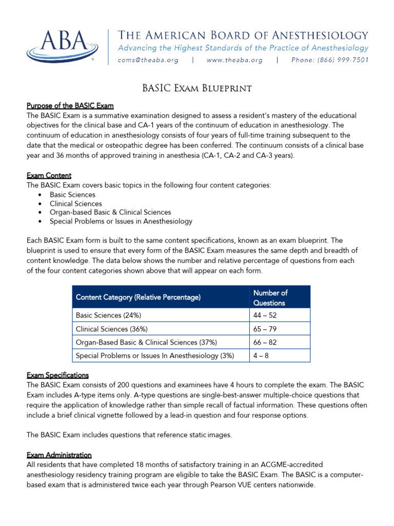 BASIC Blueprint | PDF