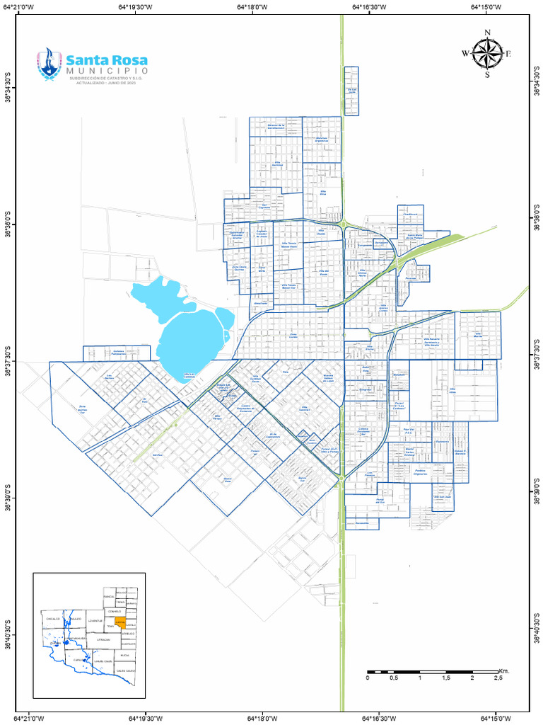 Plano de Santa Rosa, La Pampa | PDF