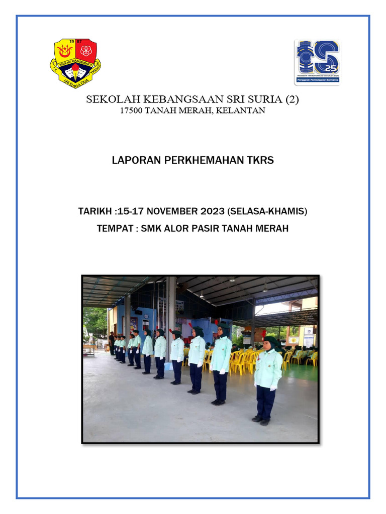 Laporan Perkhemahan TKRS | PDF