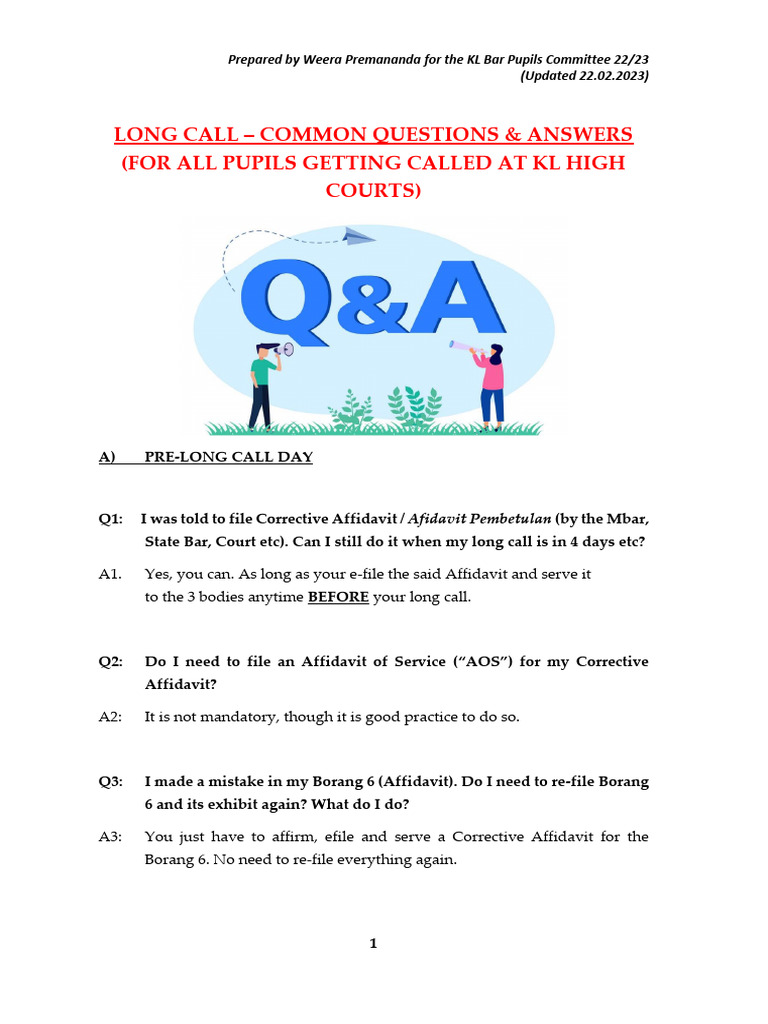 22.02.2023 - Long Call Common Q&A | PDF | Career & Growth | Business